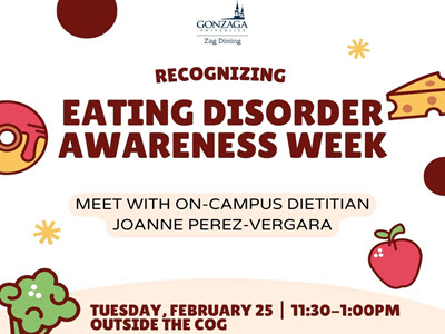 Eating Disorder Awareness Week | Gonzaga Dining Services