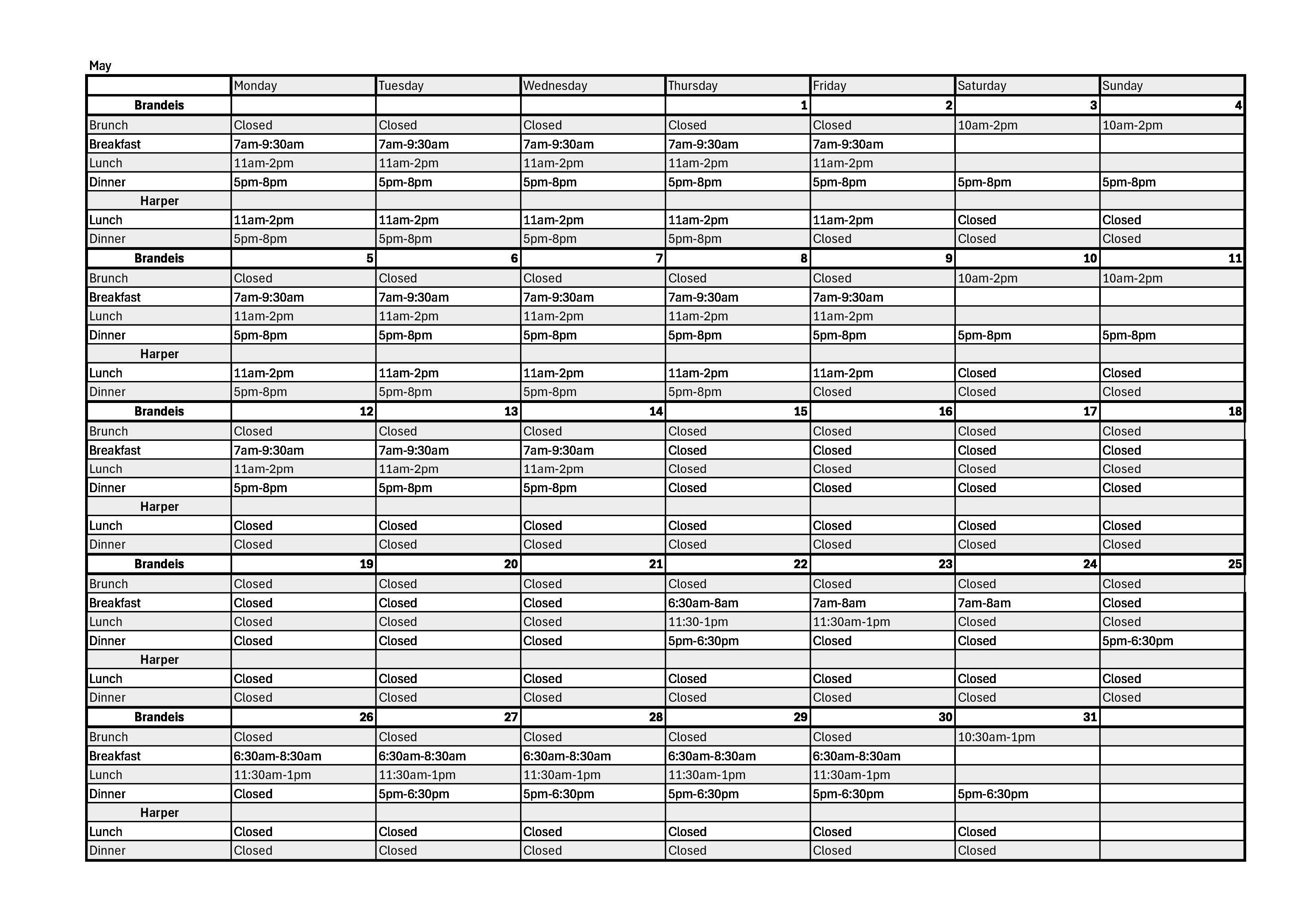 Dining Halls | Creighton University